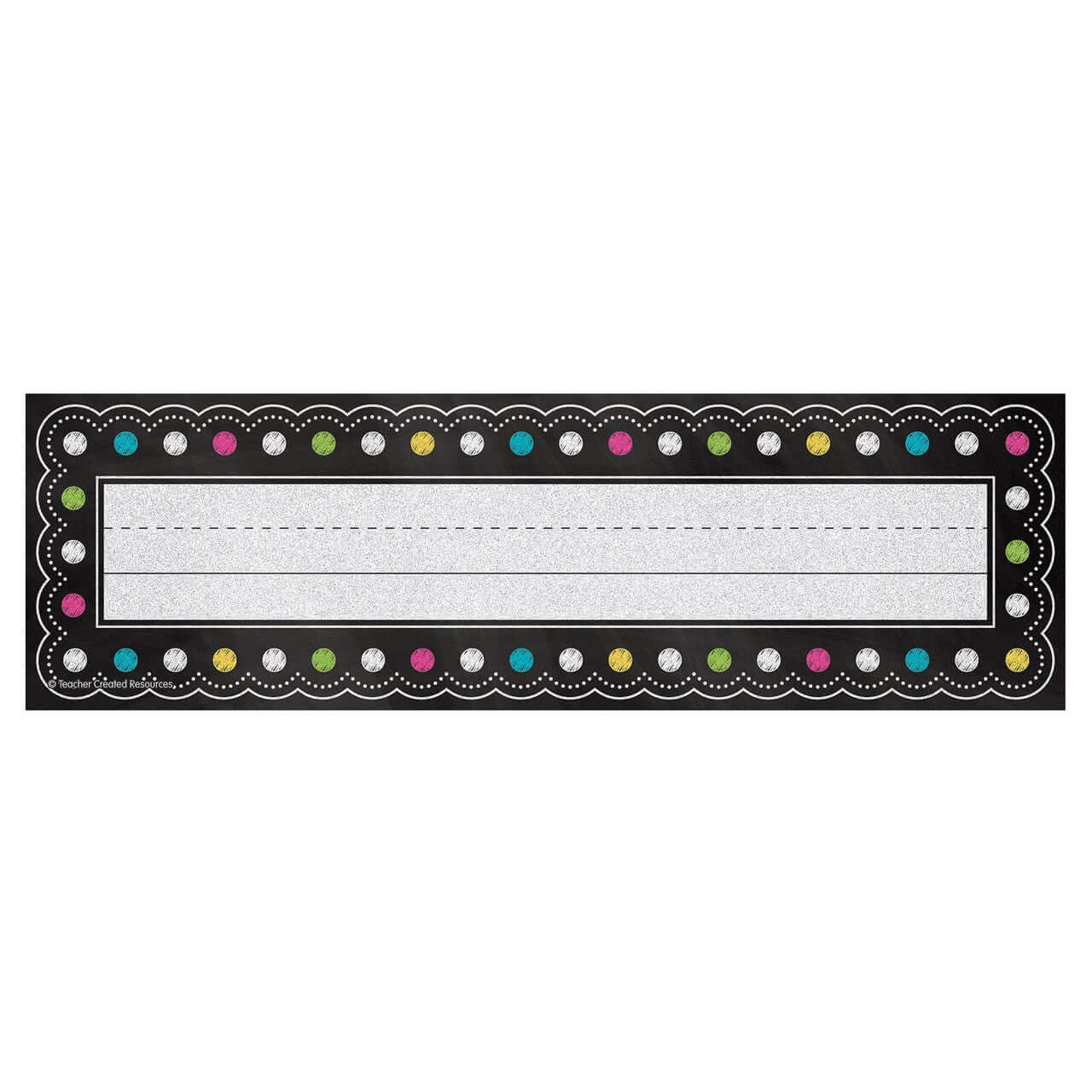 Chalkboard Brights Flat Name Plates [pk-36] – Humacao School Supply