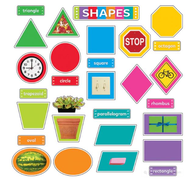 Shapes All Around Us Learning Set [29 pcs] – Humacao School Supply