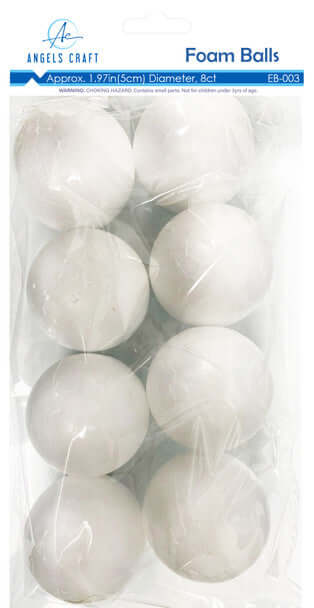 Poly Foam Ball 2" [pk-8] – Humacao School Supply