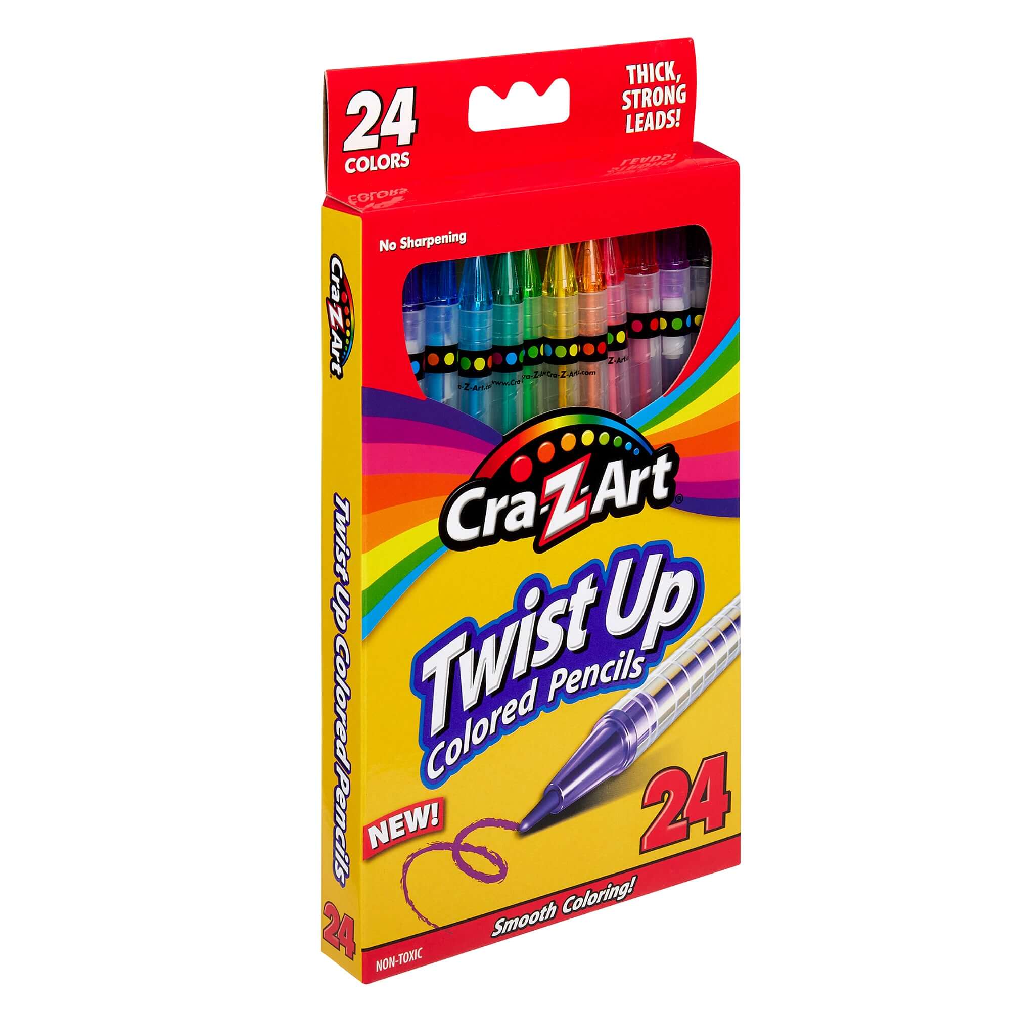TwistUp Colored Pencils [pk-24] – Humacao School Supply