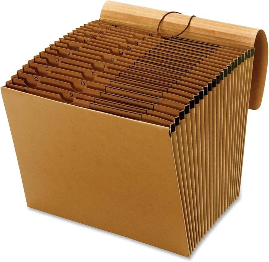 Expanding File, Letter size, A-Z [21 pckts.] – Humacao School Supply