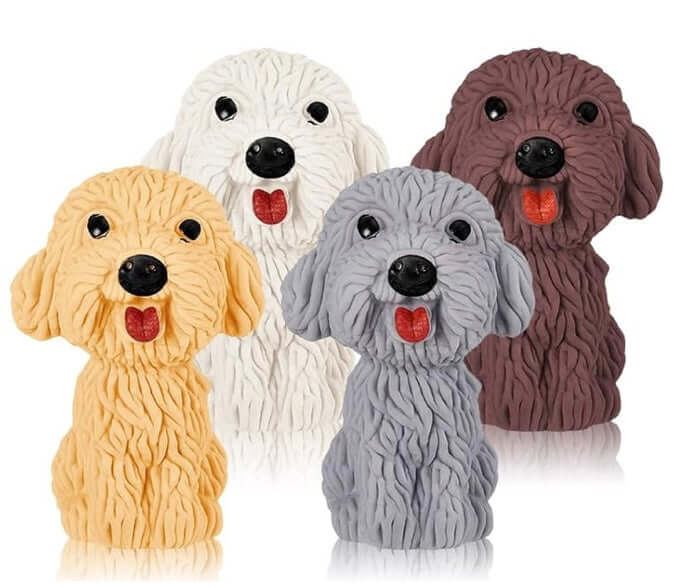Miniature Dog Eraser- Top Pencil Eraser – Humacao School Supply