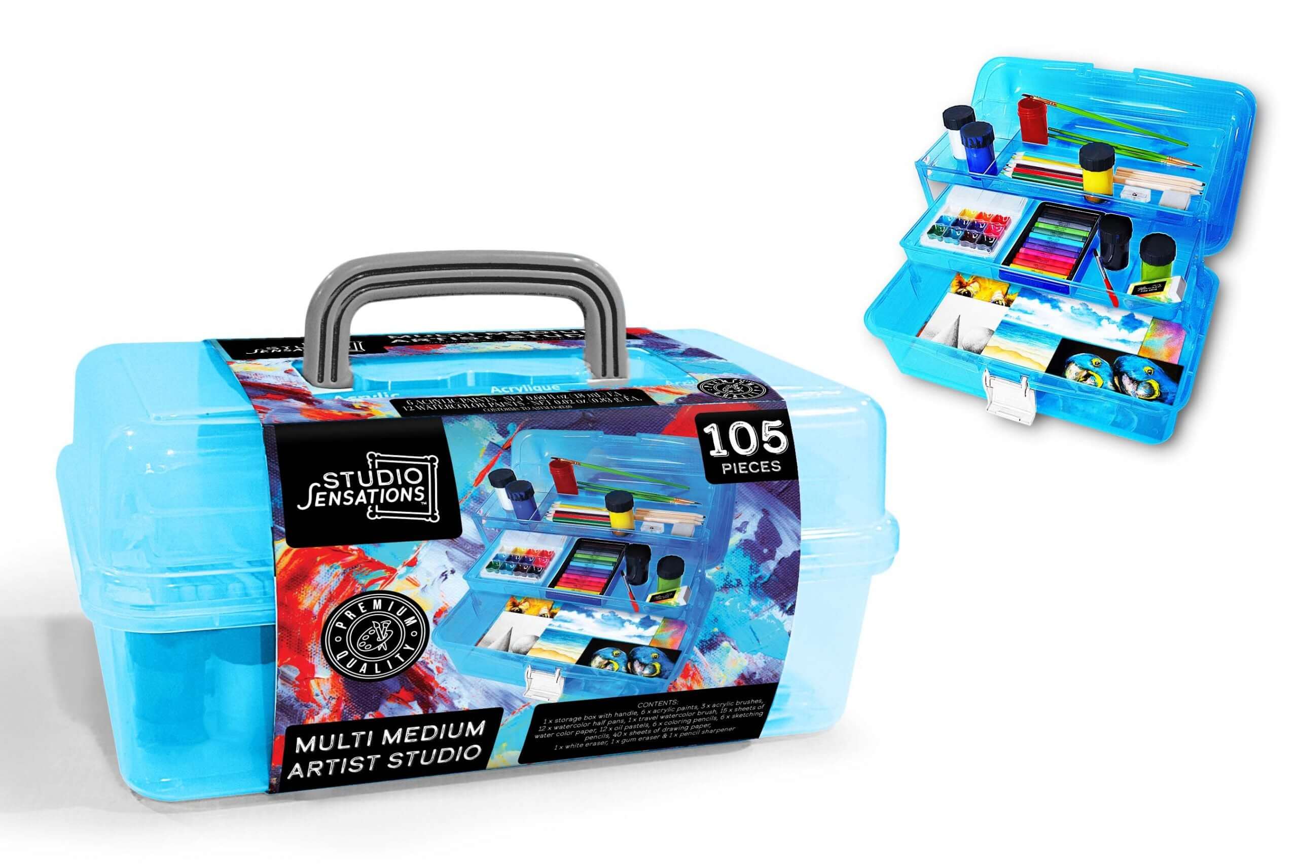 Multi Medium Artist Box [105pcs] – Humacao School Supply