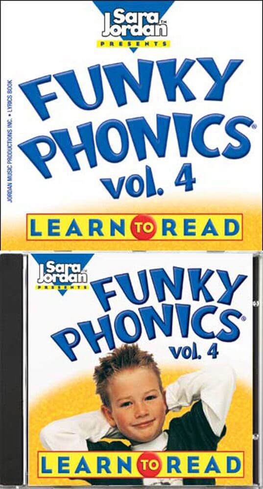 CD Funky Phonics: Learn to Read Vol. 4 – Humacao School Supply