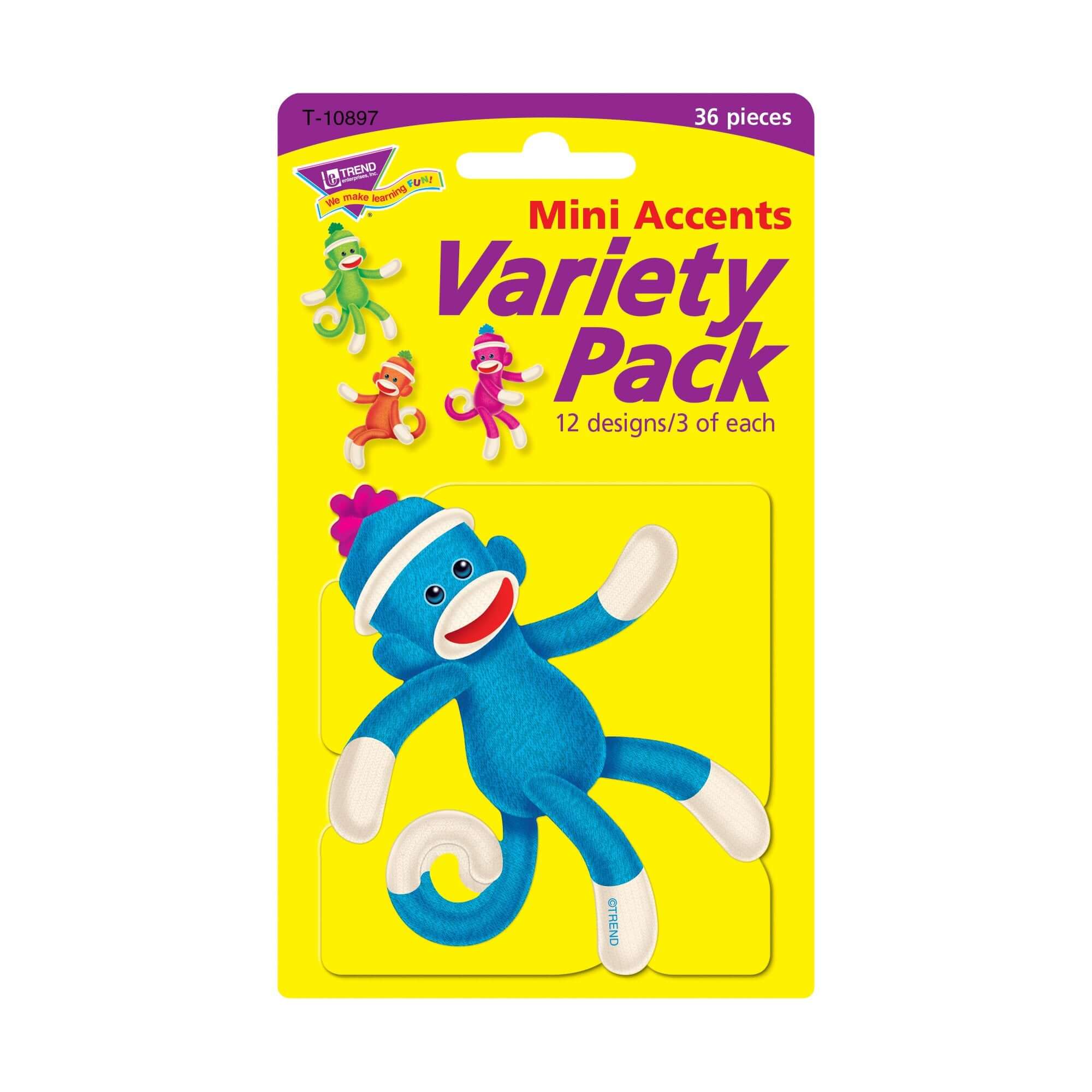 Mini Accents Monkey [pk-36] – Humacao School Supply