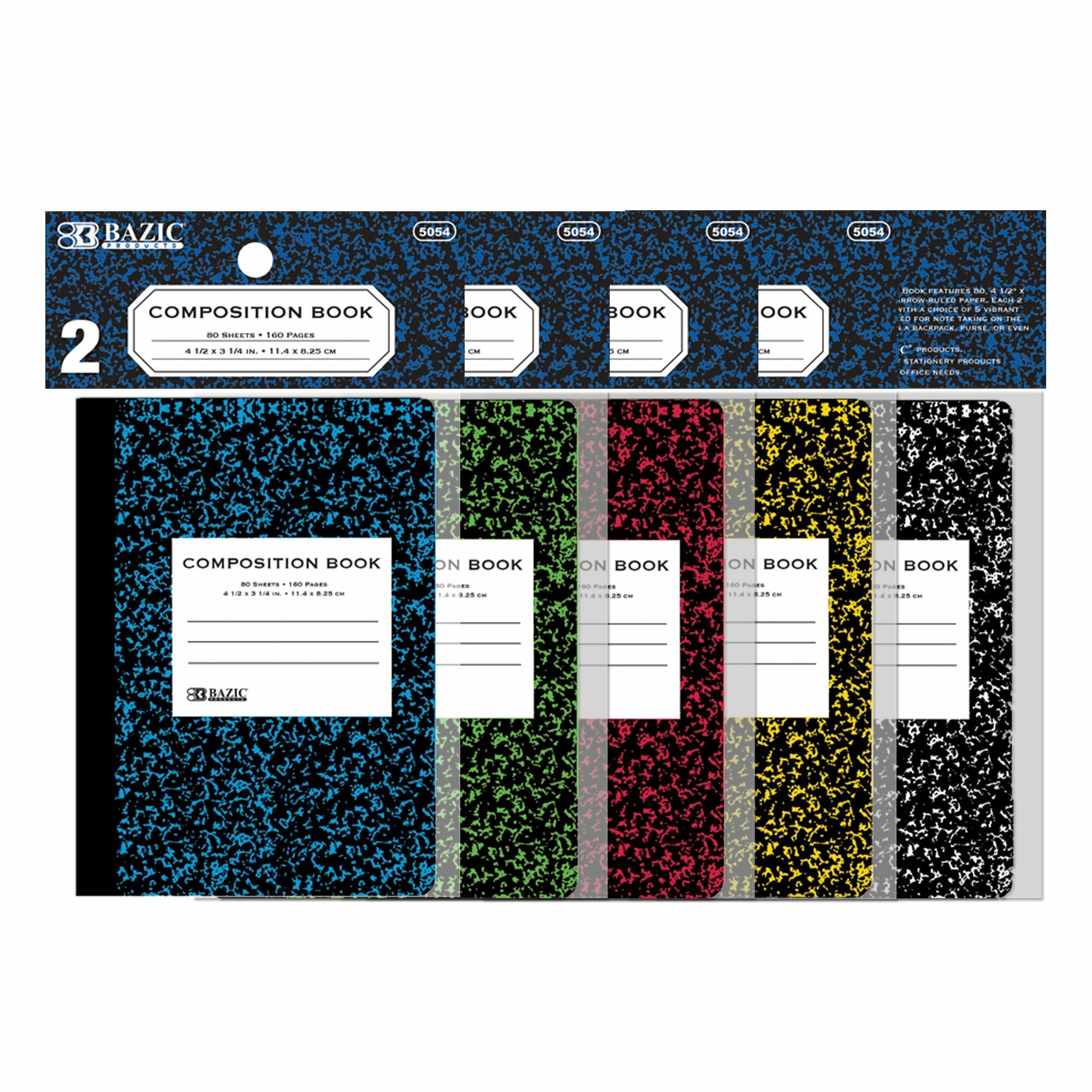 Mini Marble Composition Book [pk-2] – Humacao School Supply