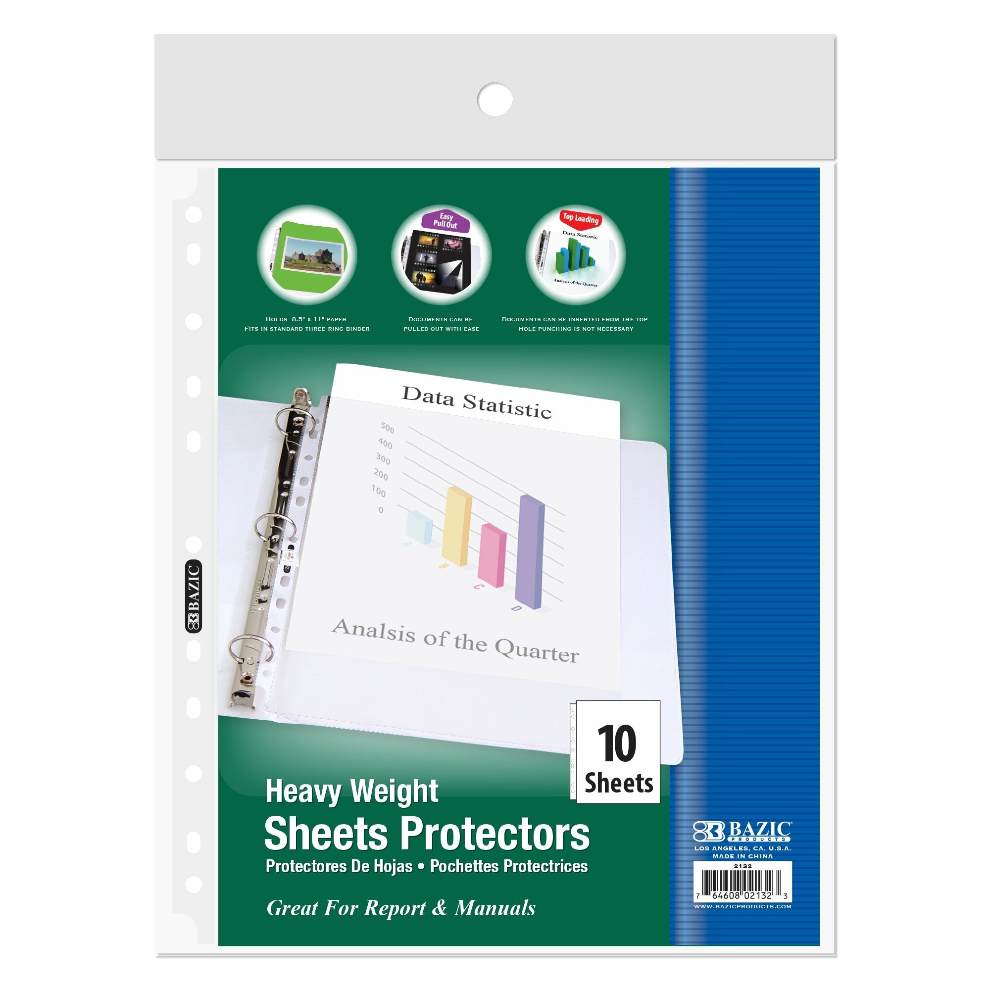 Sheet Protectors Heavy Weight [pk-10] – Humacao School Supply