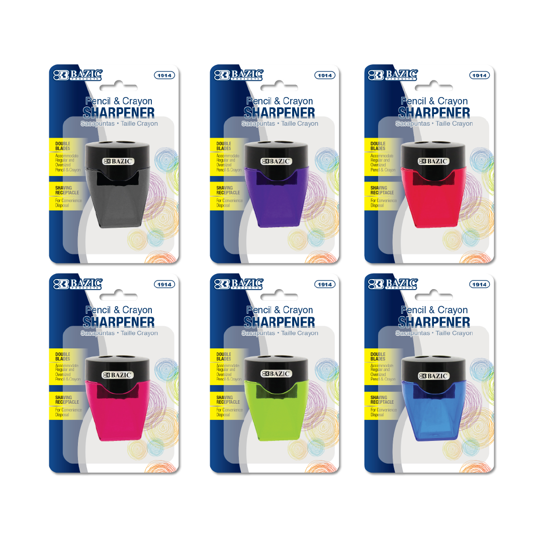 Sharpener Dual Blade with Diamond Receptacle [EACH] – Humacao School Supply