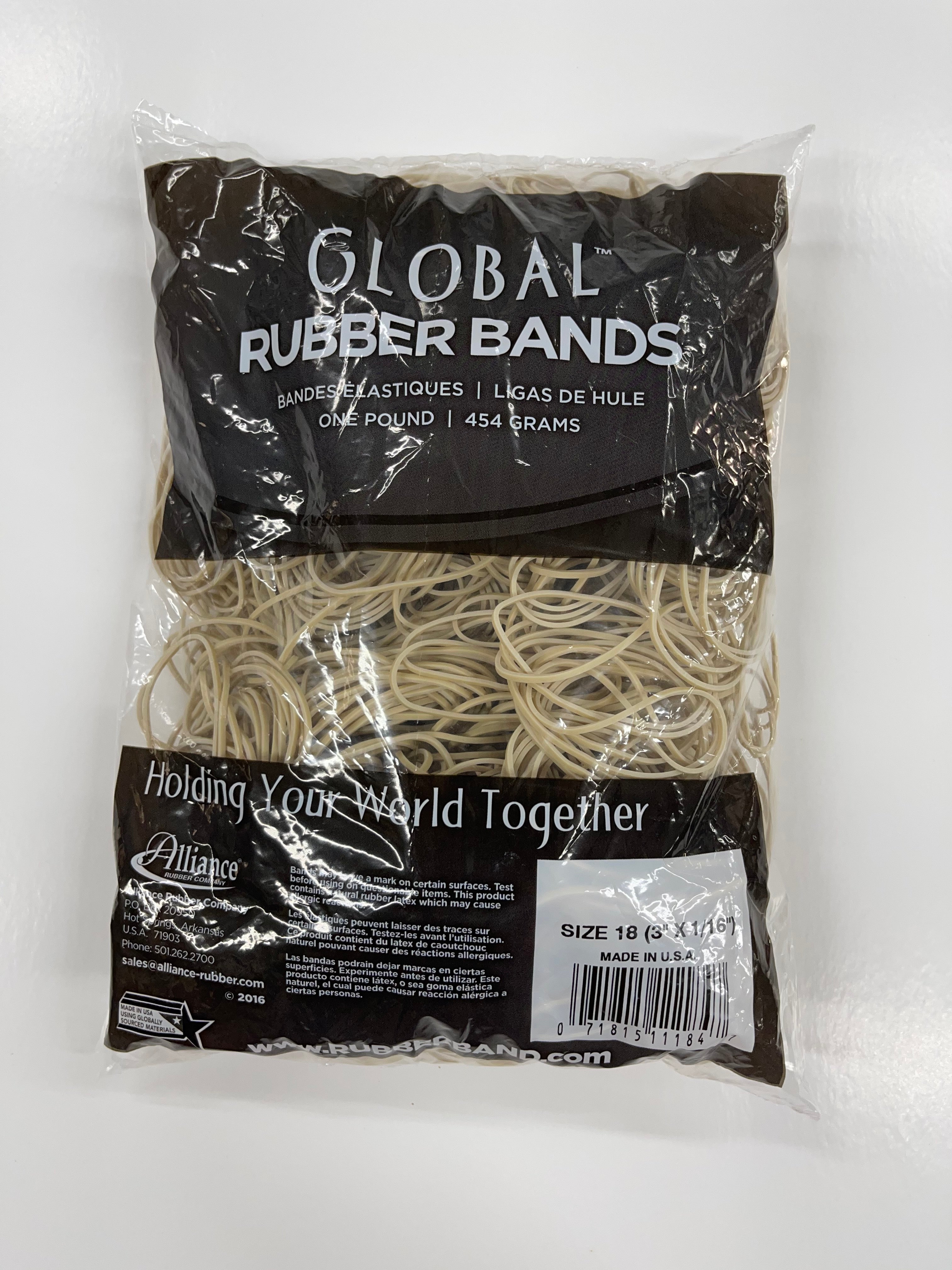 Rubber Band #18, Pound [Libra] – Humacao School Supply