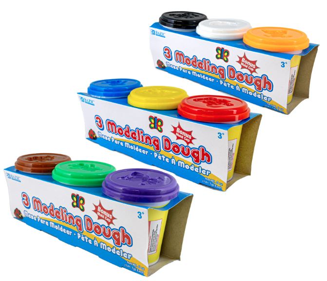 Modeling Dough 5oz [pk-3] – Humacao School Supply