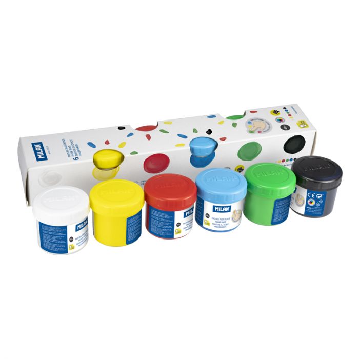 Finger Paint Milan [pk-6] – Humacao School Supply