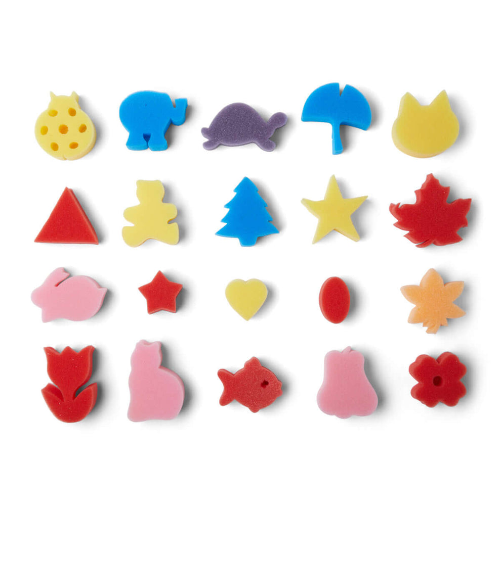 Sponge Shapes (20/pack) – Humacao School Supply