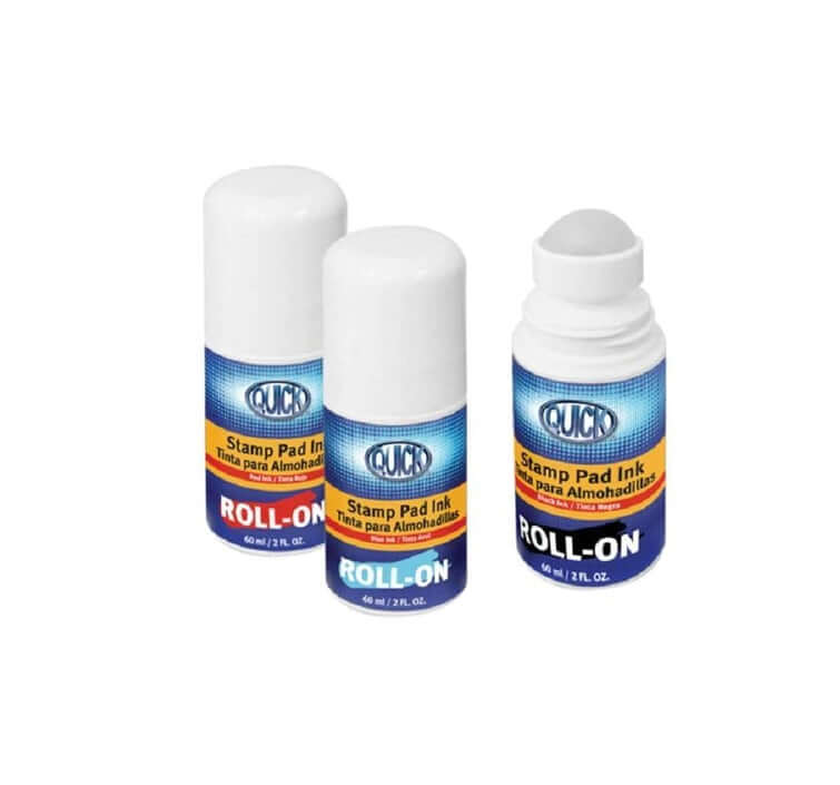 Stamp Pad Ink Black Roll On [EACH] – Humacao School Supply