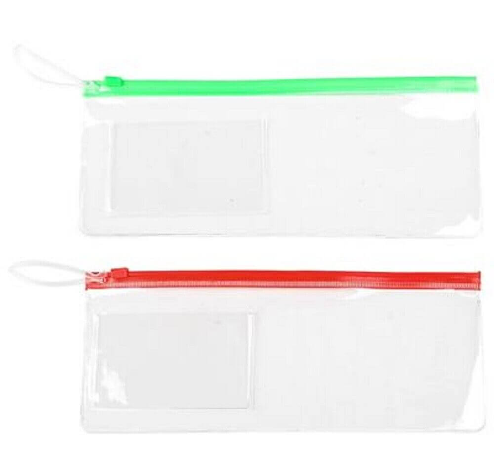 Vinyl Pouches Clear 10" [EACH] – Humacao School Supply