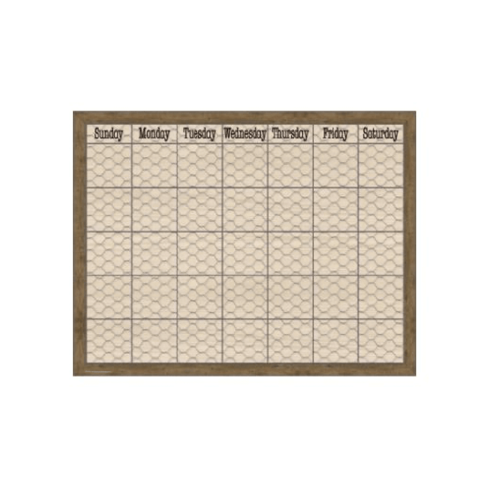 Poster Wire Calendar – Humacao School Supply
