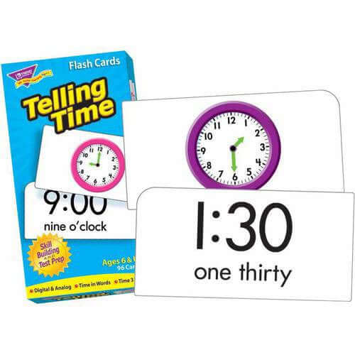 Flash Cards Telling Time [bx-96] – Humacao School Supply