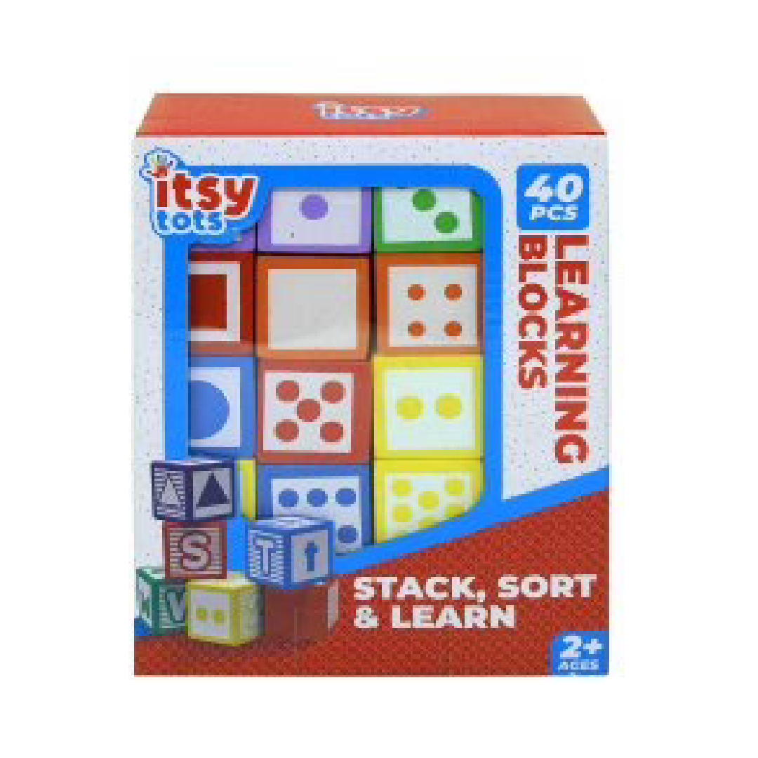 Learning Blocks [40 pcs] – Humacao School Supply