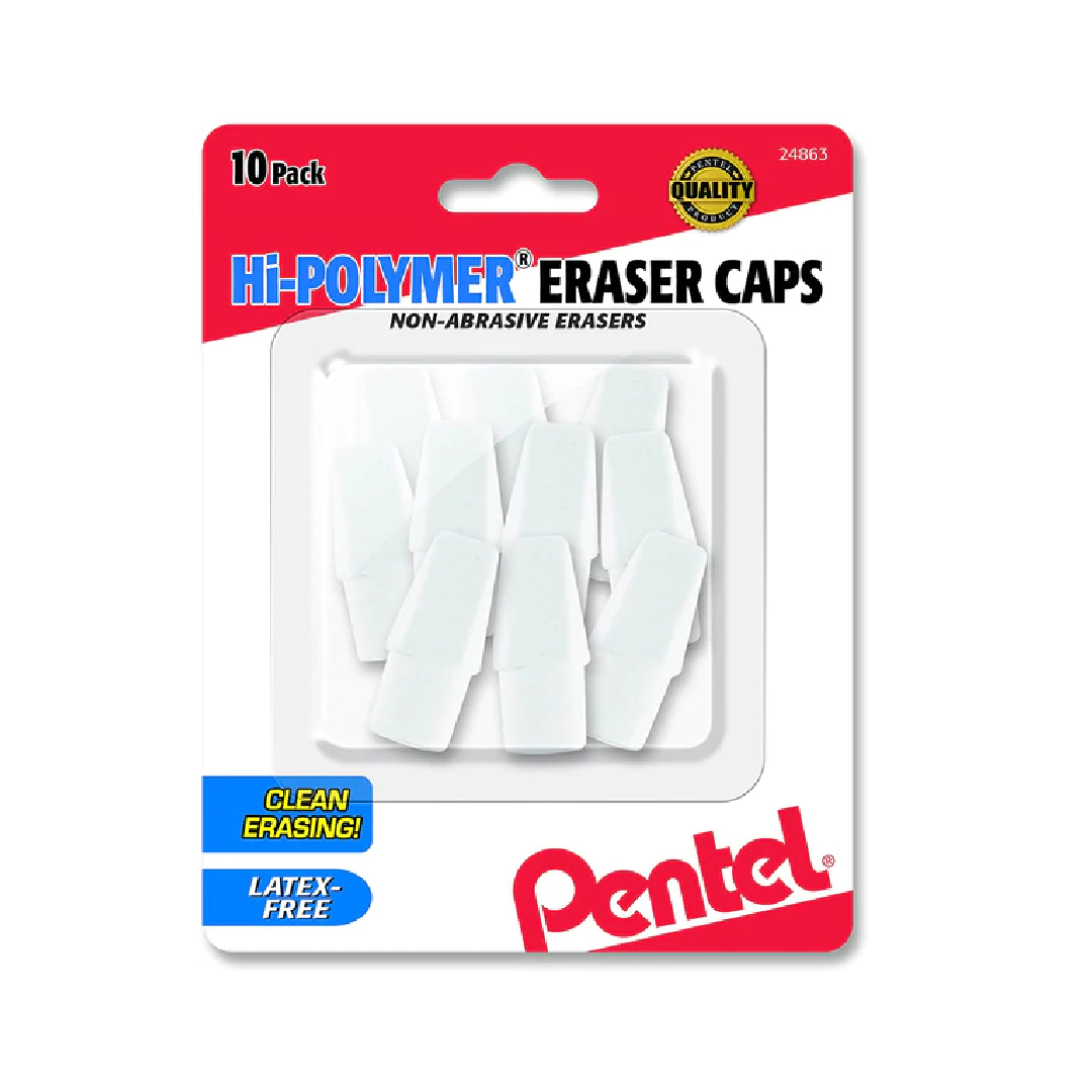 Eraser Caps Hi-Polymer [pk-10] – Humacao School Supply